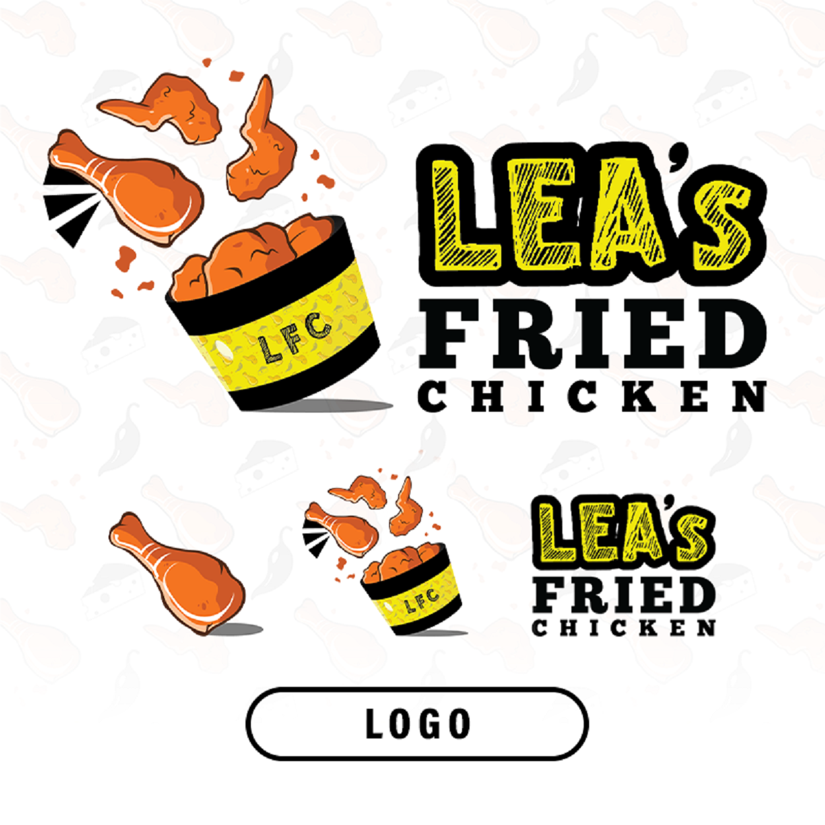 BARANG CETAKAN LEA'S FRIED CHICKEN | Super Survey Maker